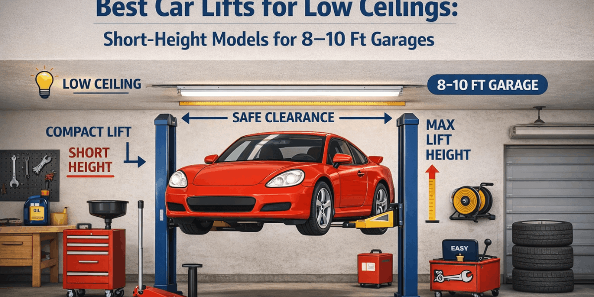 Best Car Lifts for Low Ceilings: Short-Height Models for 8–10 Ft Garag ...
