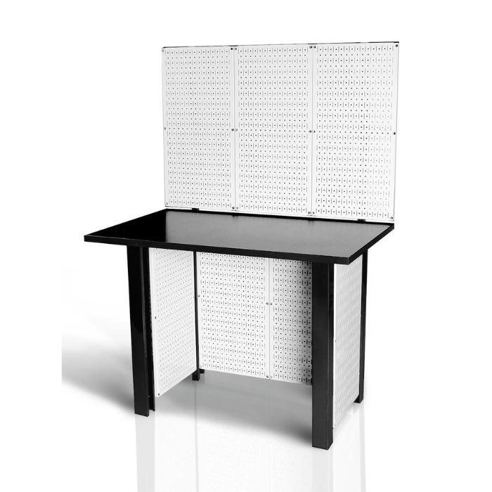 Pegboard Workbench - Free Standing Pegboard Workstation| Get Organized ...