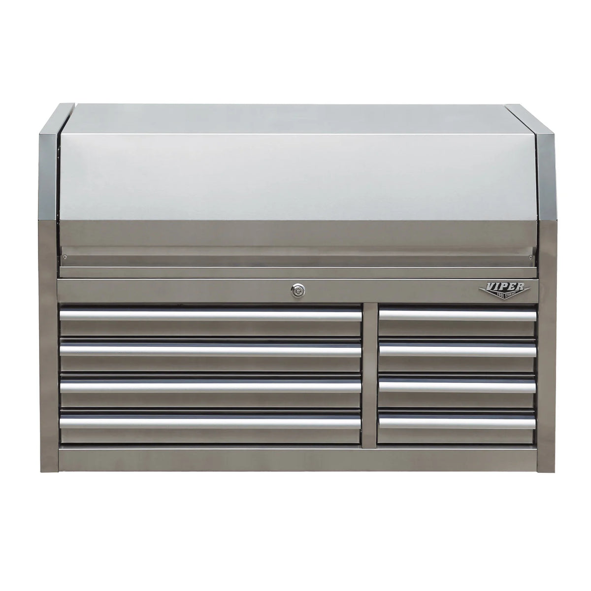 Viper Tool Storage 304 Stainless Steel 41-in 8-Drawer Top Chest | V410 ...